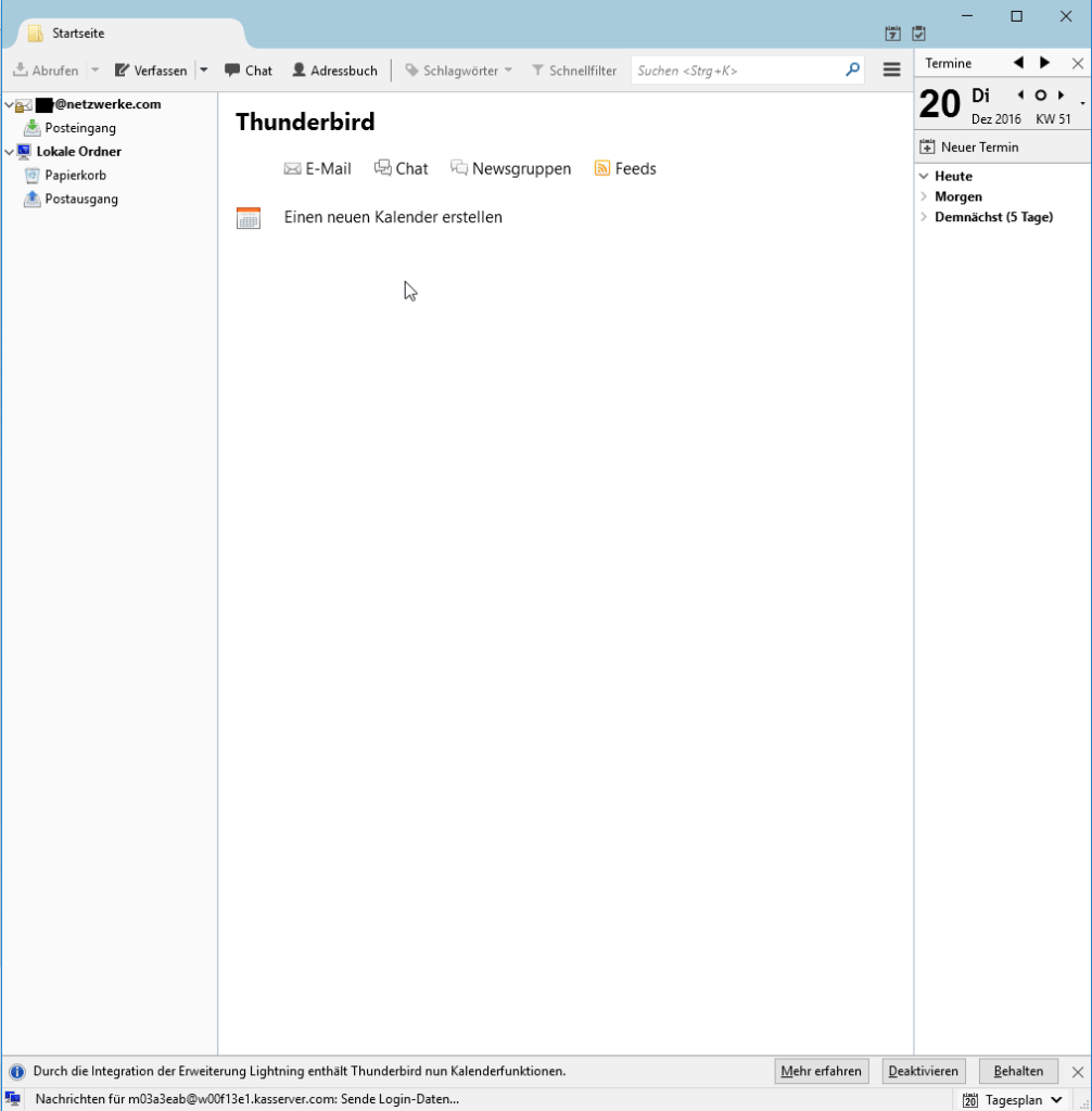 Mozilla Thunderbird der Email Client | Netzwerke.com